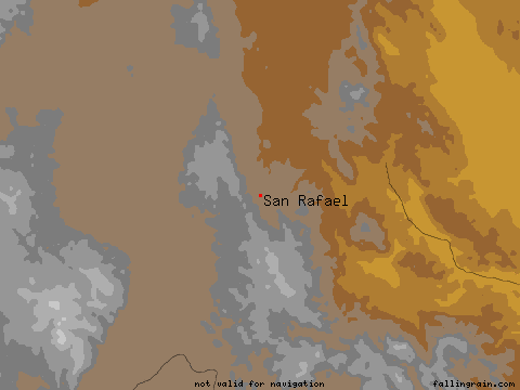 Map San Rafael - Lentibulariaceae - Butterworts
